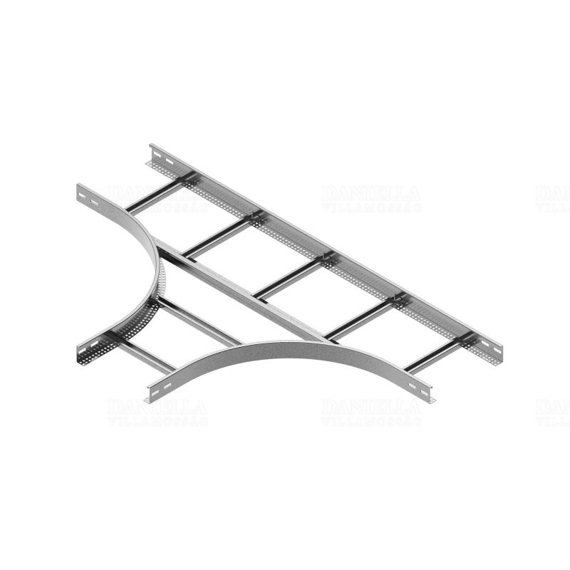 BAKS TDC400H100N Kábellétra T-idom vízszintes 100x400mm 492140