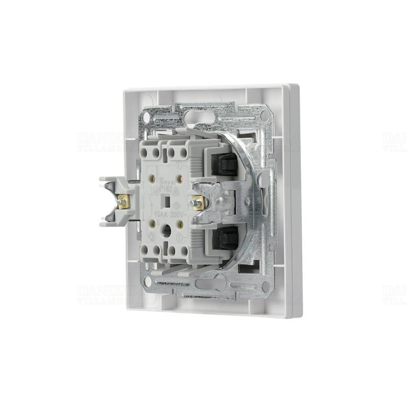 ASFORA Csillárkapcsoló, rugós bekötés,kerettel fehér (105) EPH0300121 ...