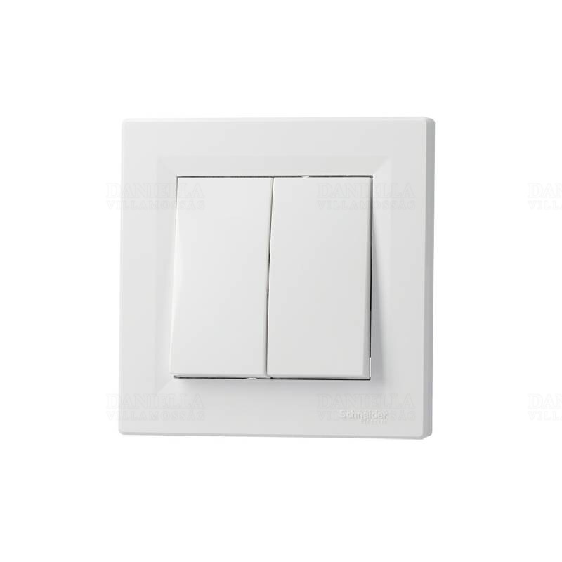 ASFORA Csillárkapcsoló, rugós bekötés,kerettel fehér (105) EPH0300121 ...