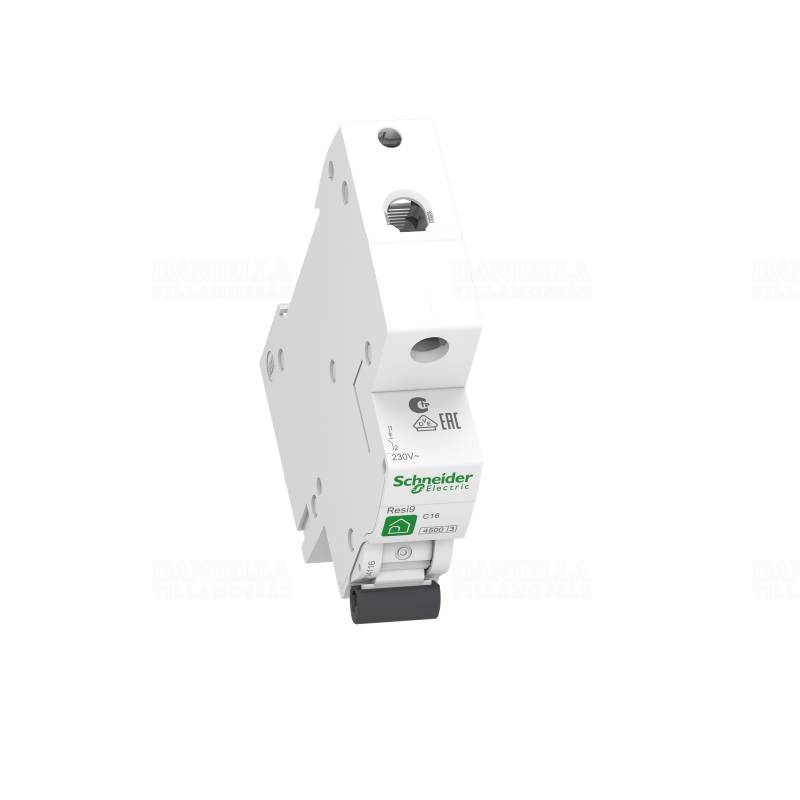 Kismegszakító 1C 16A 4,5kA RESI9 R9F14116 Schneider