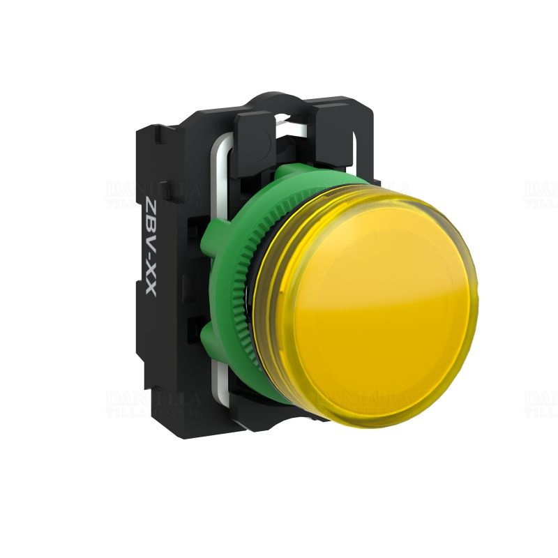 XB5-AVM5 LED-es jelzőlámpa, sárga, 230V Schneider