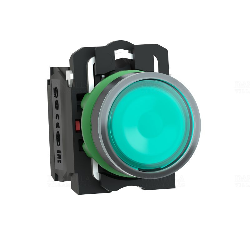 Schneider XB5-AW33B5 LED világító nyomó zöld | Jó áron!