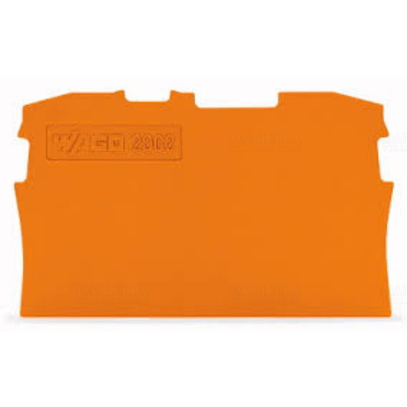 WAGO 2002-1292 TOPJOB_S Véglap narancssárga - 2001; 2002 sorozatú ...