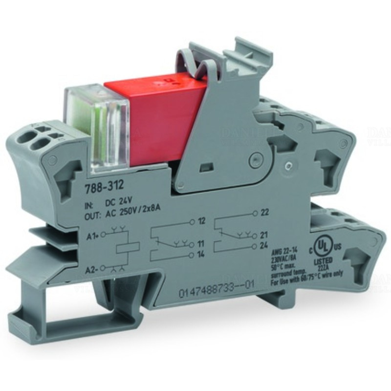 WAGO 788-312 relé 24VDC